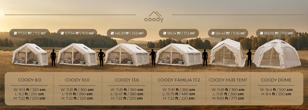 Coody Inflatable Tents / Air Tents