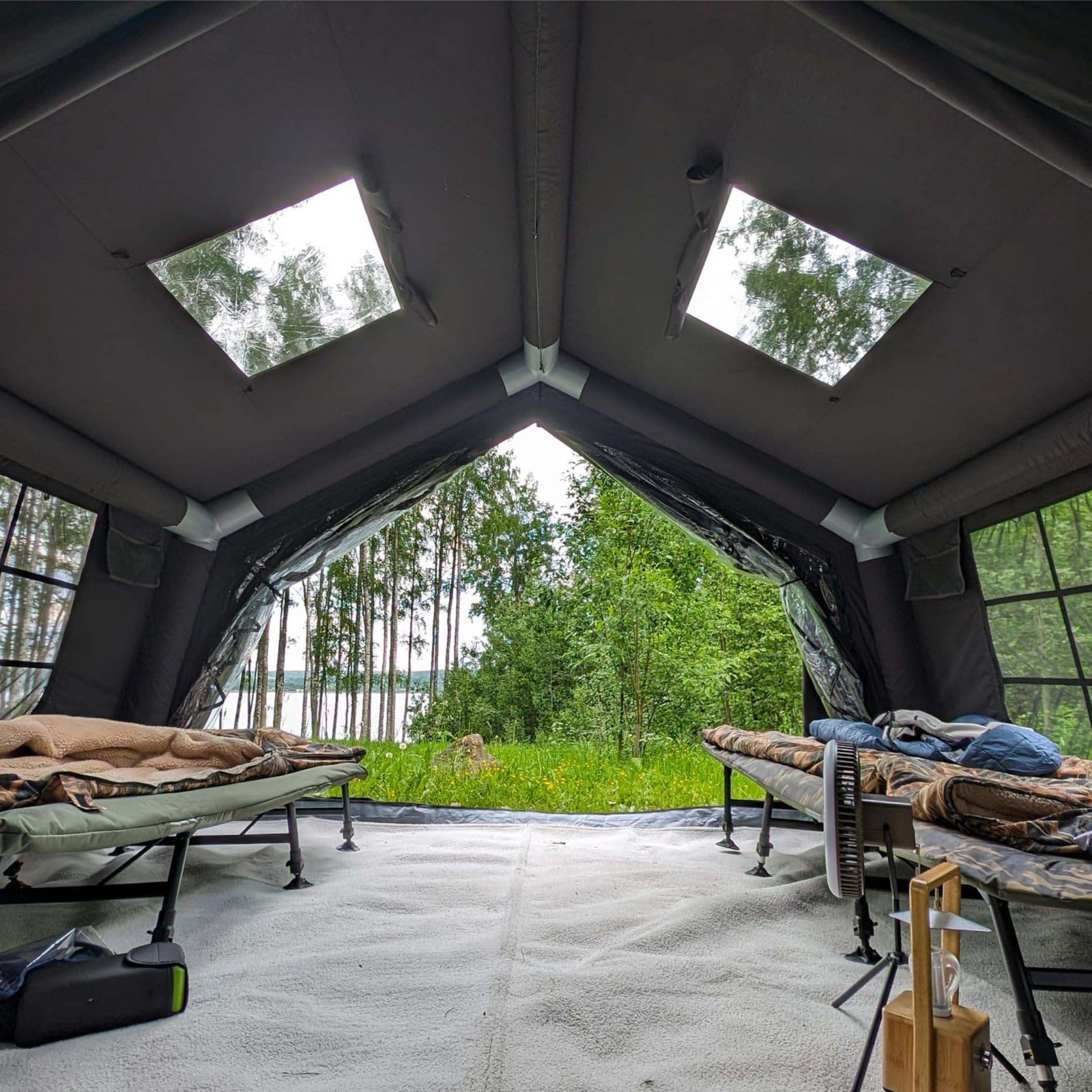 House-Style Camping Tents by Coody | Spacious Inflatable Homes