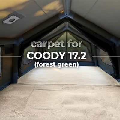 Carpet for Coody 17.2 Familia AirTent - Forest Green