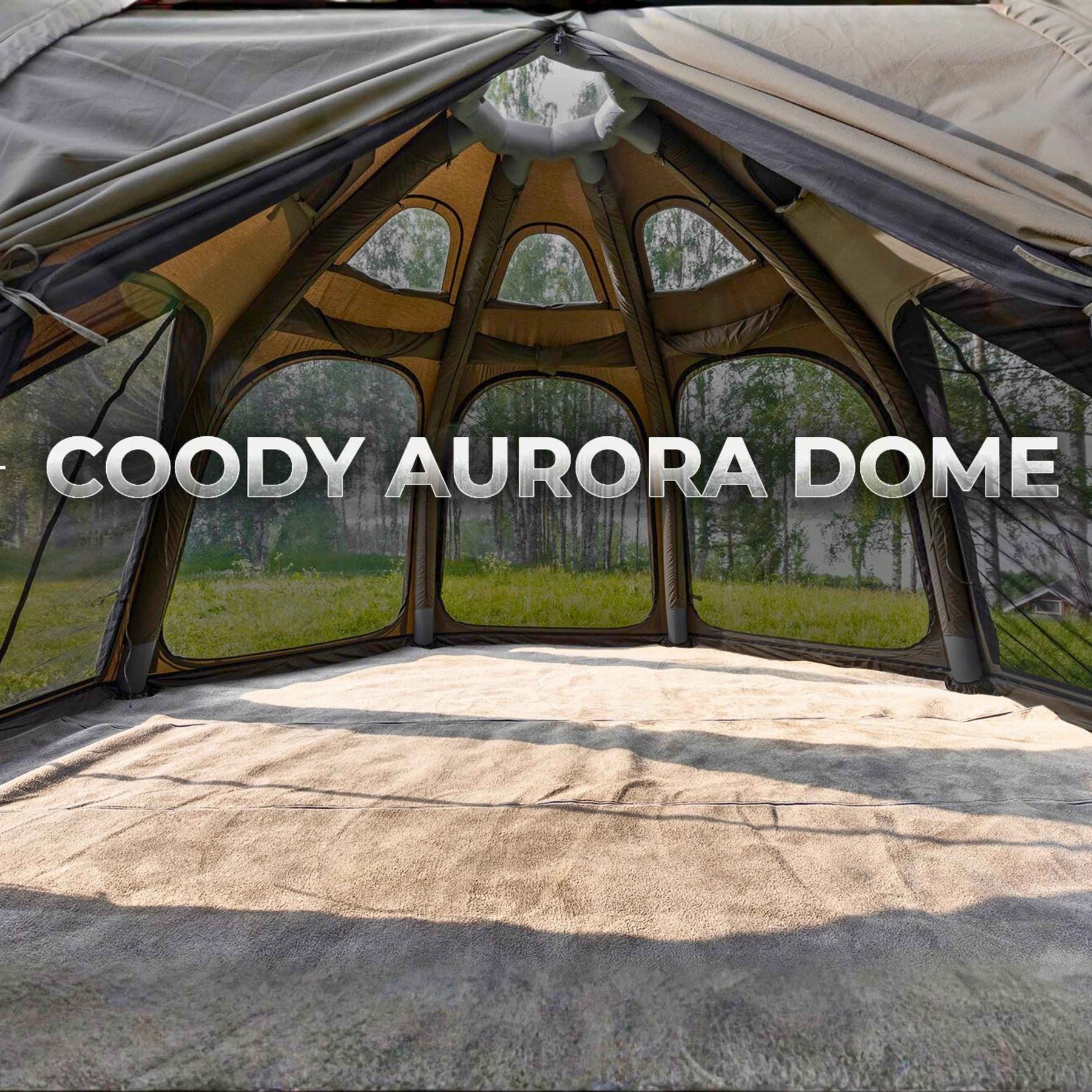 Carpet for Coody Aurora Dome AirTent - Forest Green