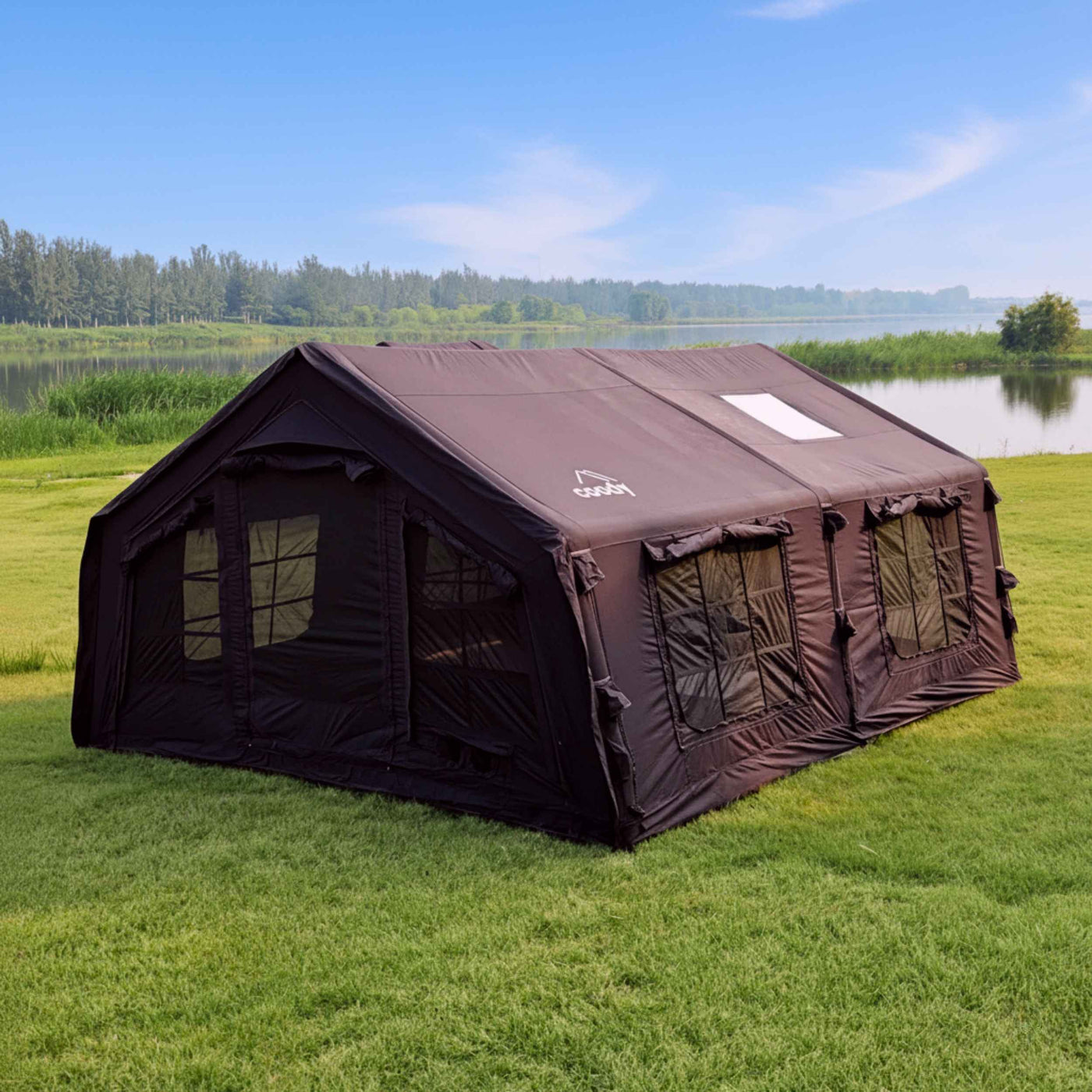 House-Style Camping Tents by Coody | Spacious Inflatable Homes